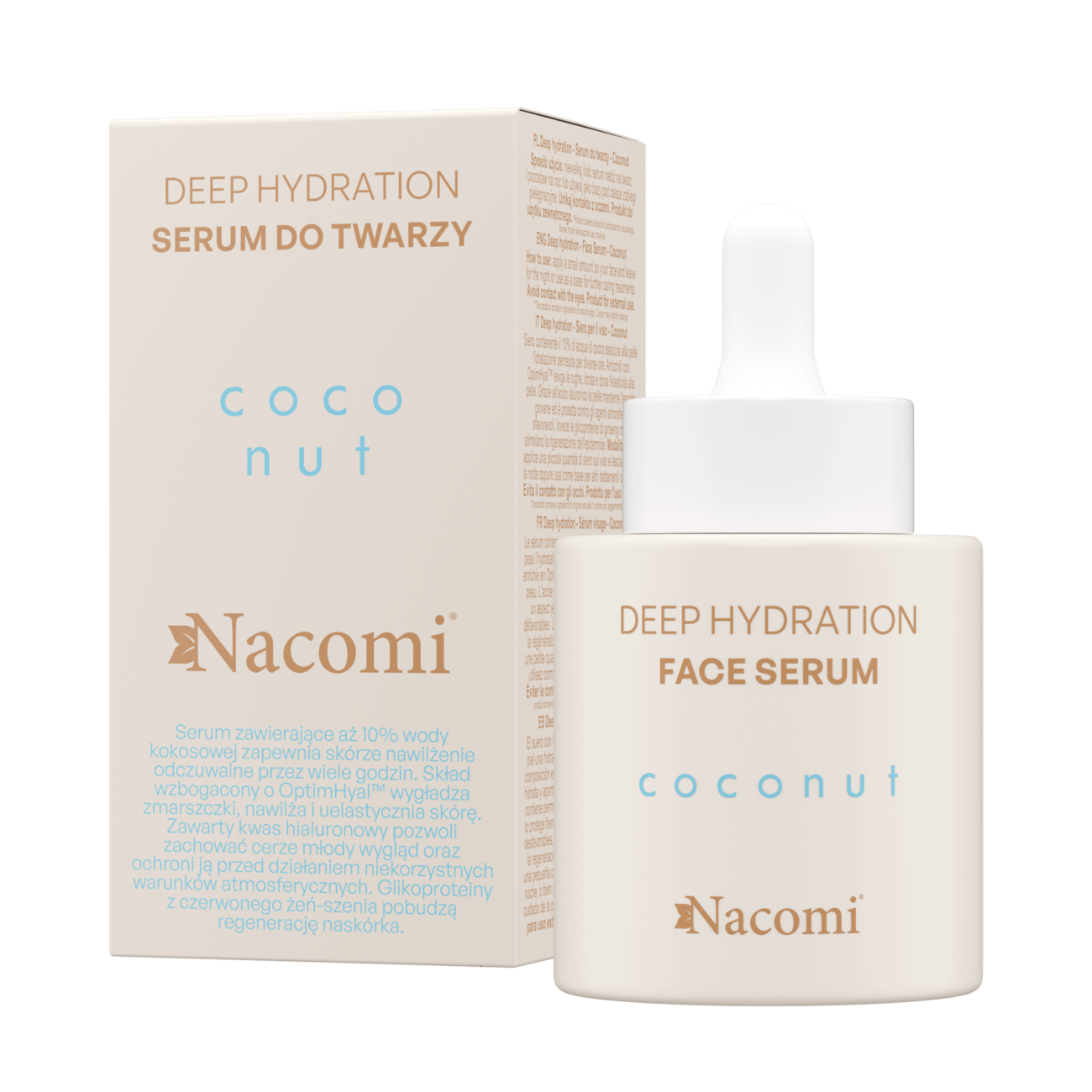 Deep hydration Face Serum Coconut 30ml – Yeppeuda